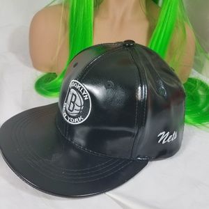 NBA | Accessories | Brooklyn Nets Patent Leather Basketball Hat | Poshmark